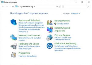 Systemsteuerung unter Windows 10 öffnen - So geht's!