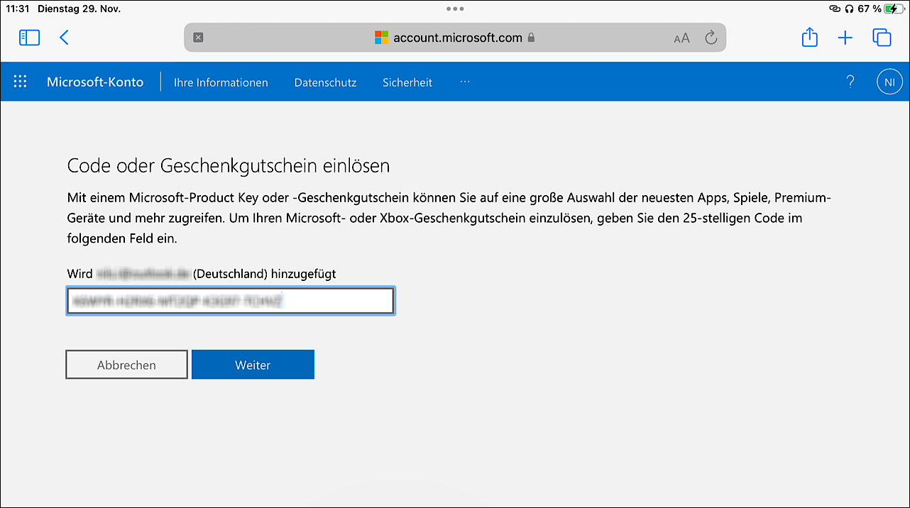 Microsoft Store Code online einlösen - so geht‘s! - Technik-Hauptstadt