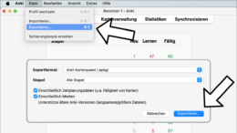Anki Backup erstellen - so geht's!