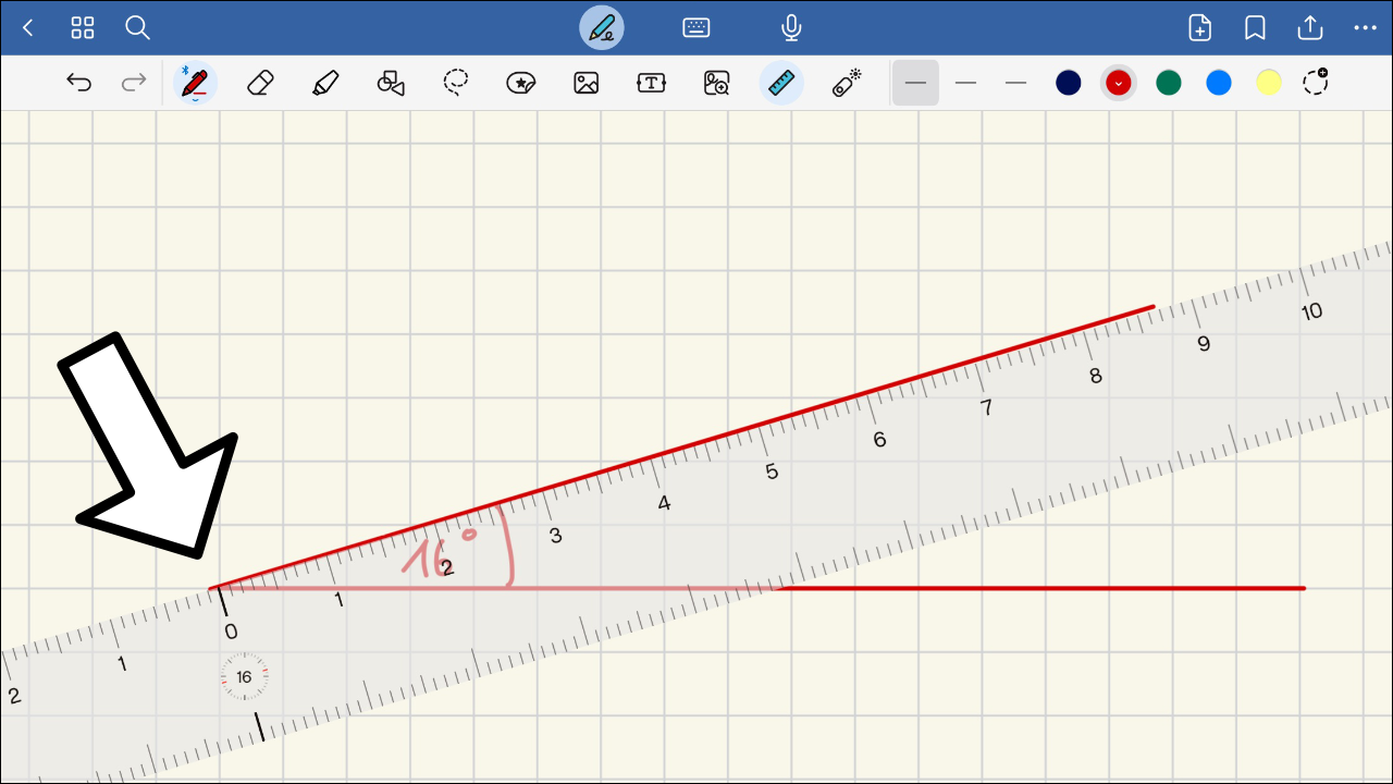 Goodnotes Lineal nutzen - so geht's!